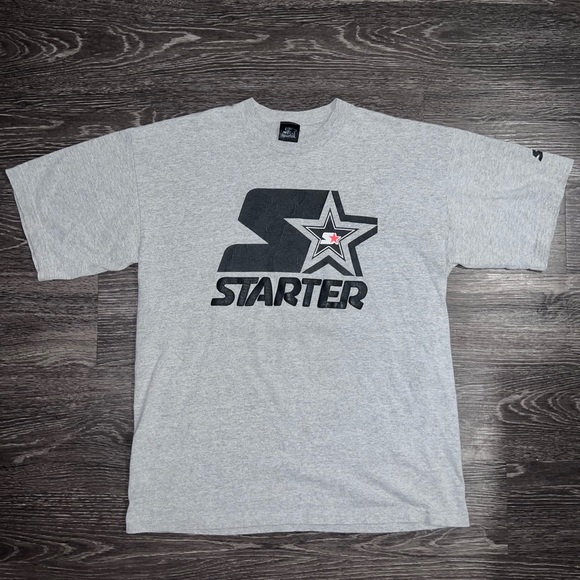 STARTER | Shirts | Vintage Starter Shirt Grey Oversized | Poshmark